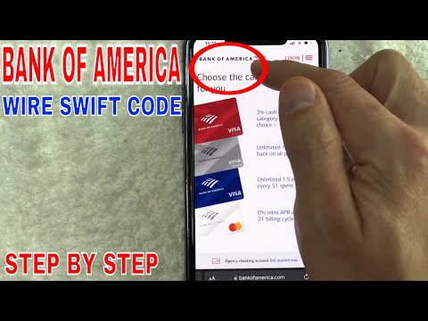 ✅ Bank Of America Wire Swift Code 🔴