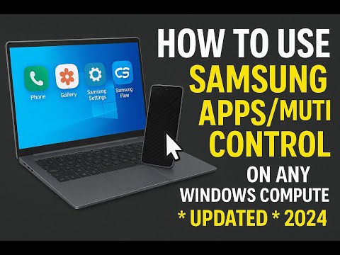 🔥 How to Use Samsung Multi Control on ANY Windows PC! (Updated 2025) 💻📱