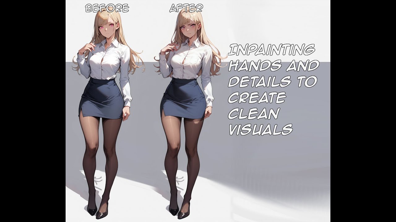 Stable Diffusion Tutorial: Fixing hands and details with Inpainting