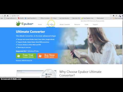 Epubor Best Kindle to PDF Converter Software