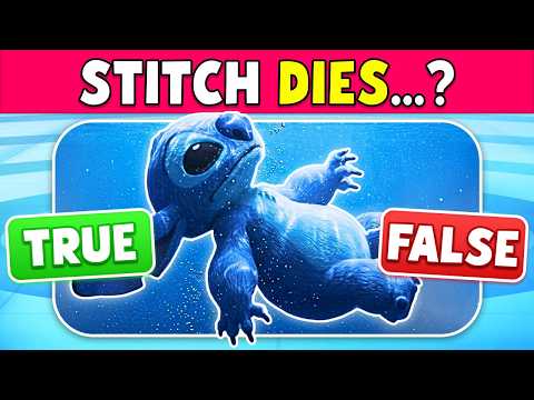Lilo & Stitch Quiz 🎬💙 Can You Get All 40 Right? | Lilo & Stitch 2025 Movie Quiz ~ Stitch is Back!