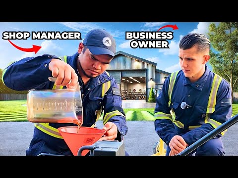 Shop Manager Teaches Owner How to Do Maintenance on Our Mowers