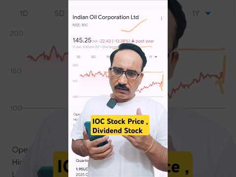 IOC Stock Price Target, Dividend Stock #shorts
