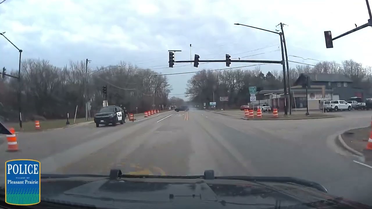 Carjacked vehicle leads police on high-speed chase, ends in crash in Winthrop Harbor, IL