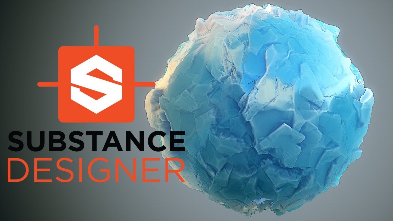 Substance Designer - Stylized Ice Material
