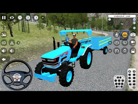Heavy Tractor Trolley Driving Mod Bussid - Bus Simulator Indonesia #5 - Android Gameplay
