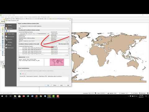 Getting started with projections in QGIS