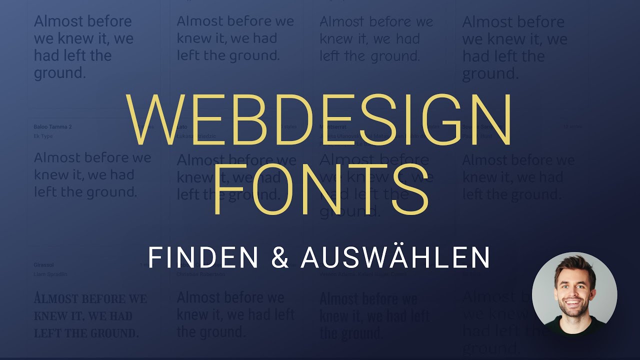 Web-Fonts für eine Webseite auswählen? Schriften für Webdesign Projekte finden