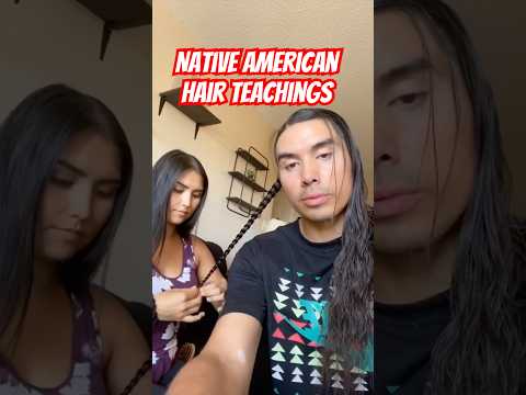 Do you have the same hair teachings in your culture #indigenous #culture #hair #nativeamerican