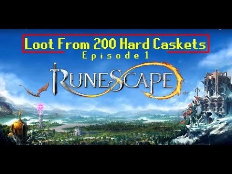 Runescape 3 - Loot From 200 Hard Caskets - Episode 1
