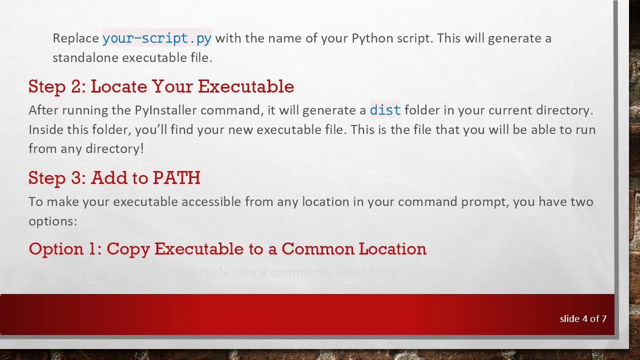 How to Run a Python File in Any Command Line Directory on Windows