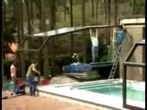 Telescopic Pool Enclo
