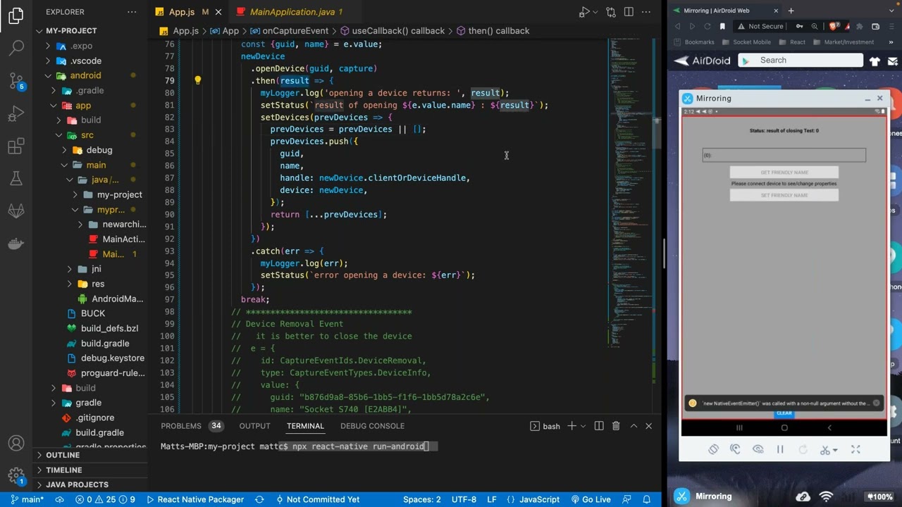 How to Develop a React Native App with Integrated Data Capture Functionality