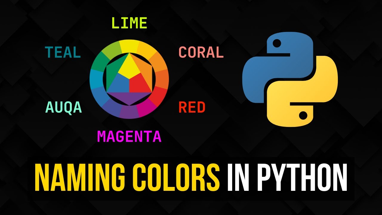 Color Name Detector in Python