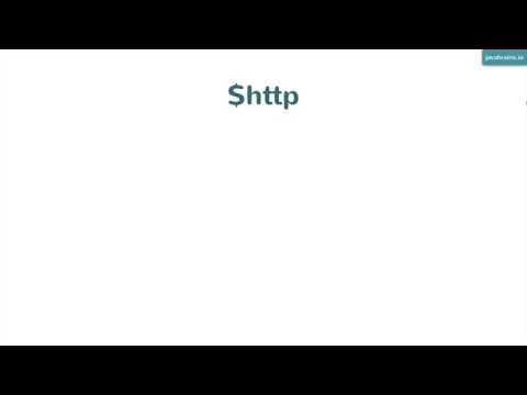 Angular 1 Services In-Depth 11 - $http