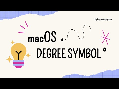 How to Type the Degree Symbol ° on Mac (4 Methods)