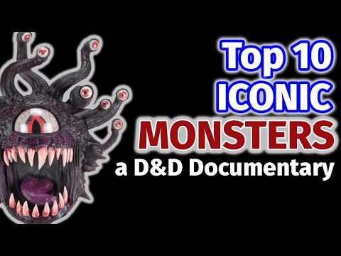 The Most Iconic Monsters in Dungeons & Dragons - Top 10 D&D Monsters - Dungeon & Dragons Documentary