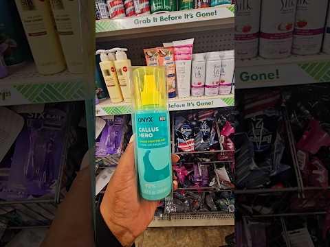 Dollar Tree Name-brand Foot Callus Remover Spray #dollartree #shopping #footcare #shopwithme