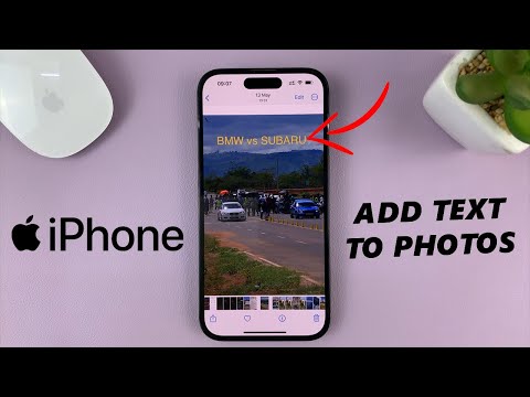How To Add Text To Photos / Images On iPhone