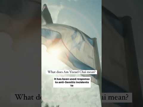 What does Am Yisrael Chai mean? #history #israel #youtube #judaism