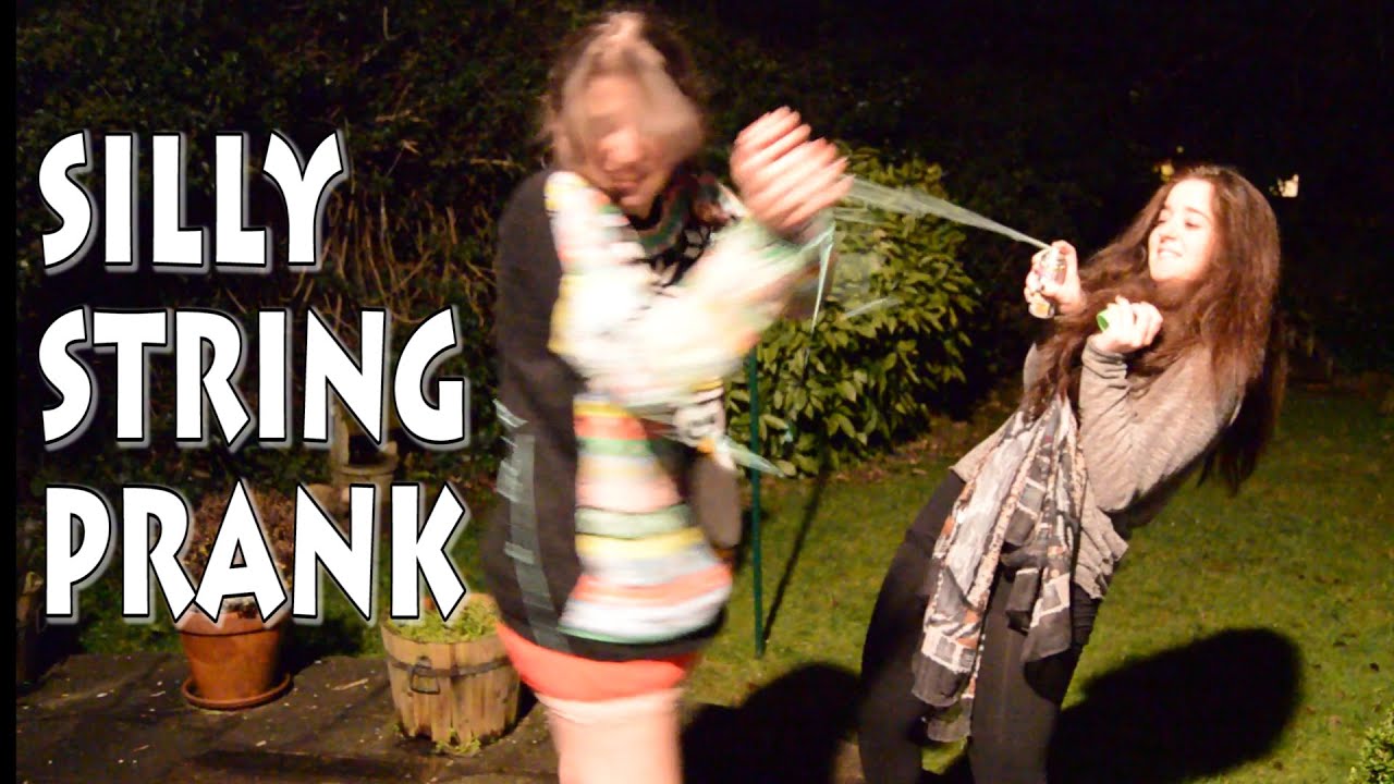 Silly String Prank | HannahWhatNow