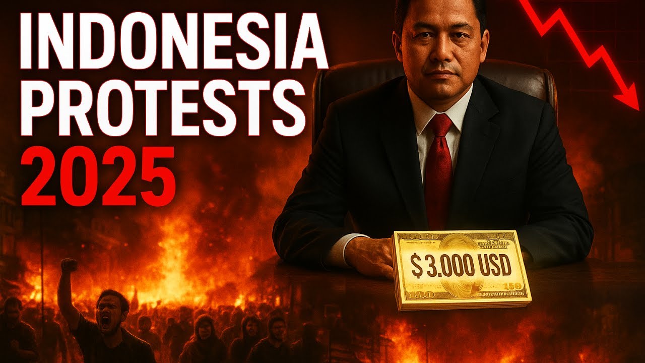 Indonesia Protests 2025 [Update] : Inequality, Anger, and the Jakarta Stock Market Drop