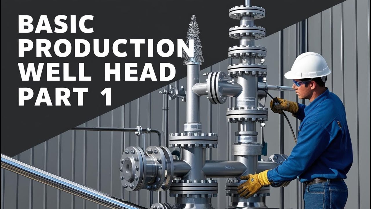 Basic Production Well Head Part1. rust