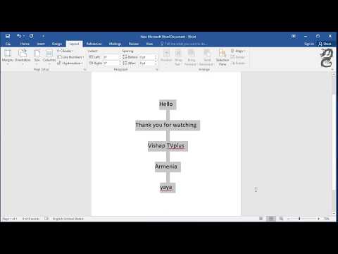 How to Vertically Align Text in Word