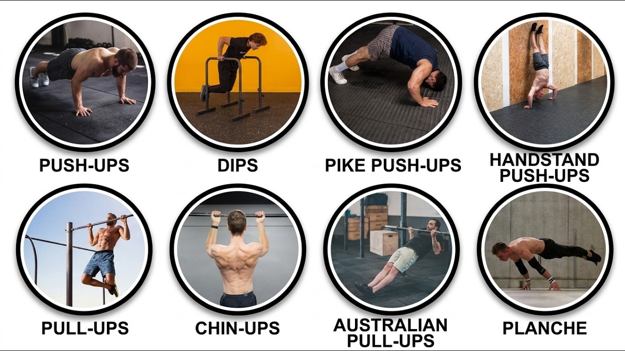Every Calisthenics Exercise Explained for Beginners (2026)