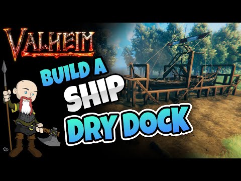 Steam Community :: Video :: How To Build a Ship Dry Dock | Valheim Sea Port