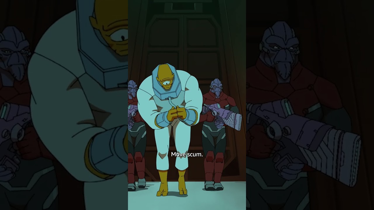 Allen And Omni-Man Meet Again In Prison #invincible