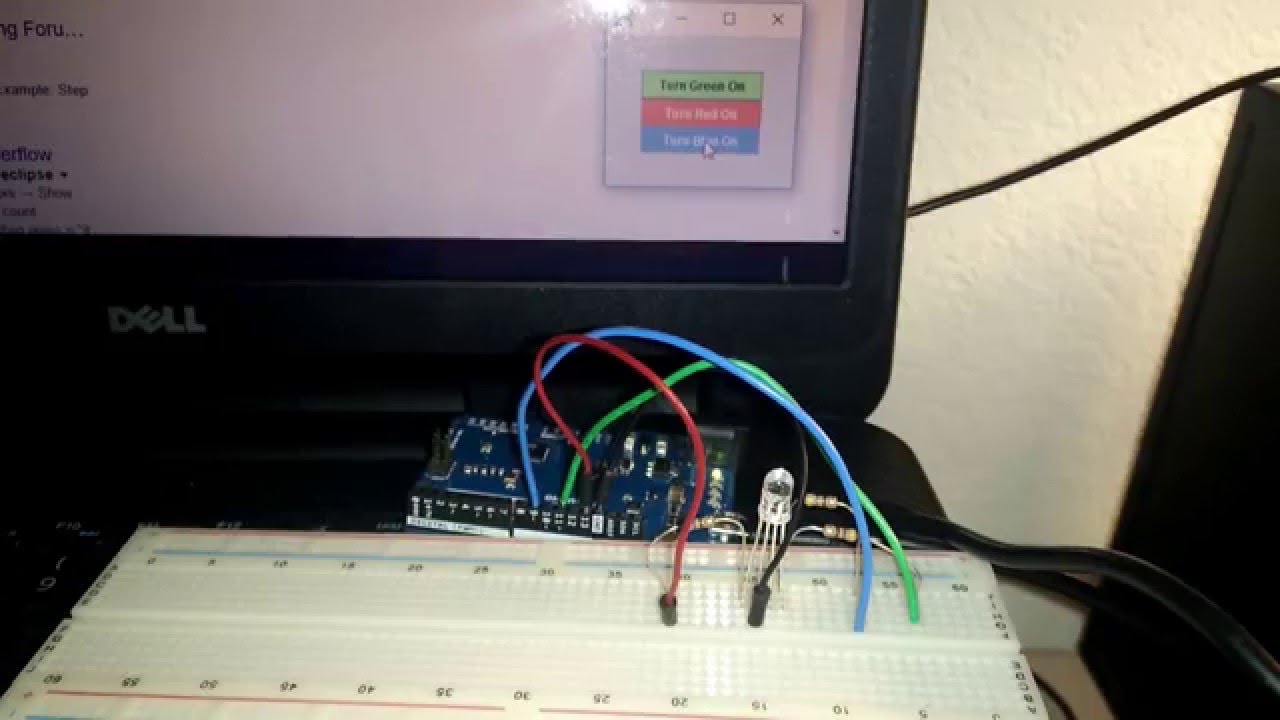 Java to Arduino Example