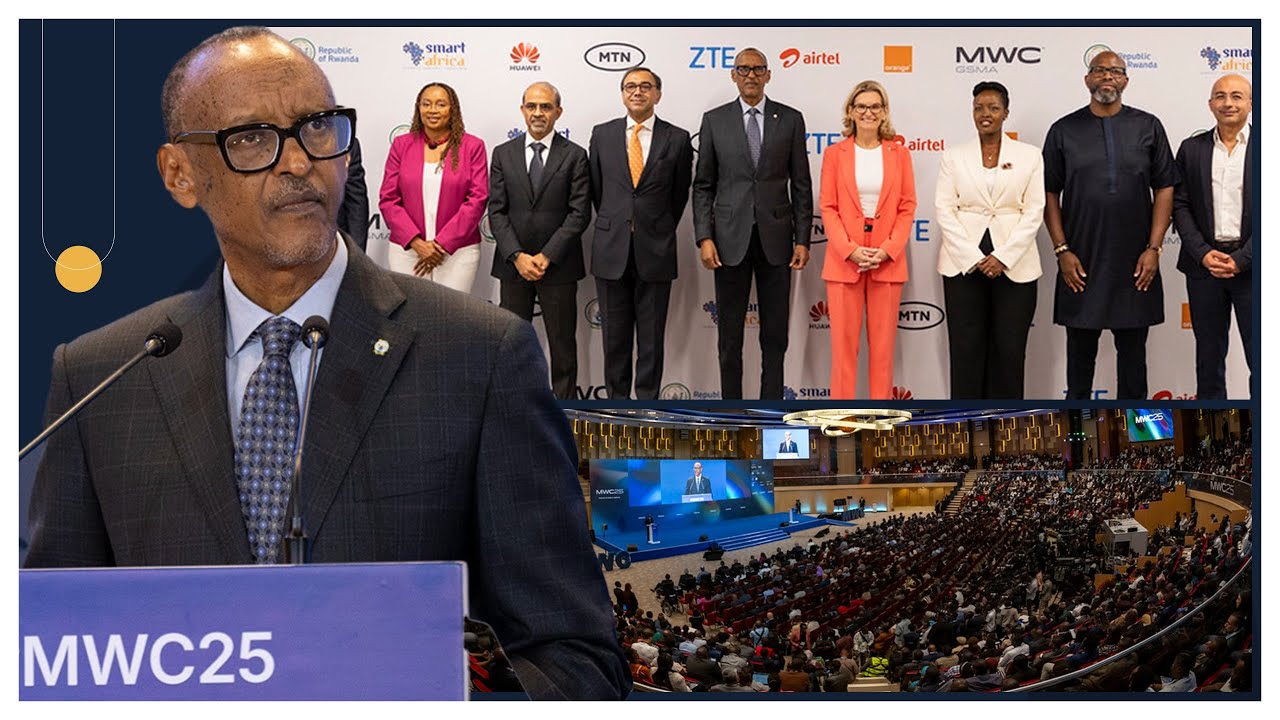 President Kagame details why digital inclusion matters || MWC Kigali 2025 highlights