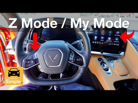 How To: Setup Z-Mode and My Mode on C8 Corvette