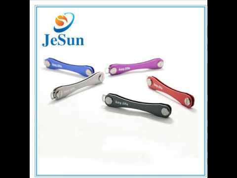 custom new design zinc alloy smart key holder compact