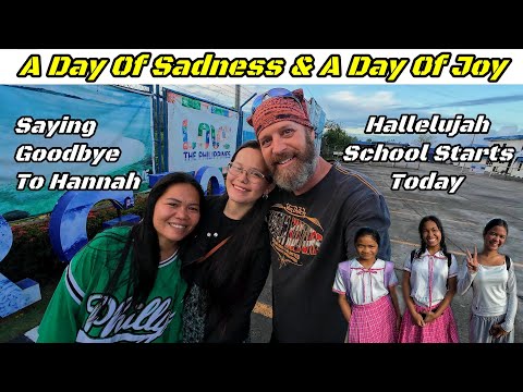 HANNAH GRACE RETURNS TO ANGELES CITY & THE KIDS START SCHOOL TODAY #familyvlog #entertainment