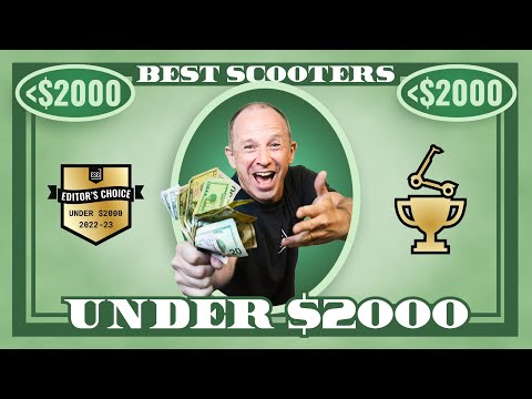 BEST Electric Scooters Under $2000