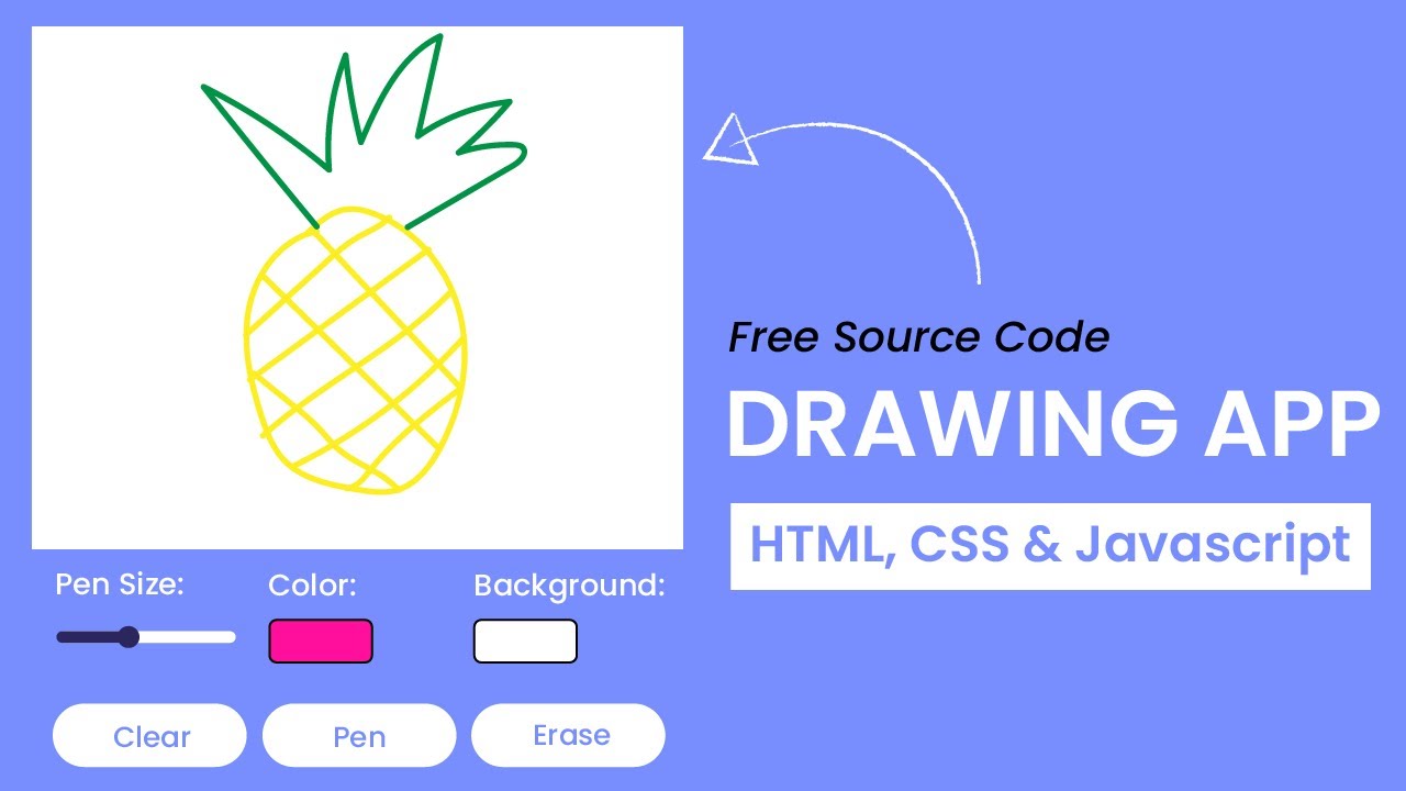 Drawing App With Javascript | Step by Step Javascript Project