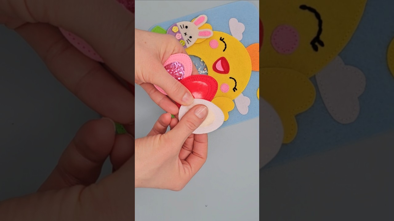 Quiet Book Page Tutorial: Easter Chick with Movable Parts!