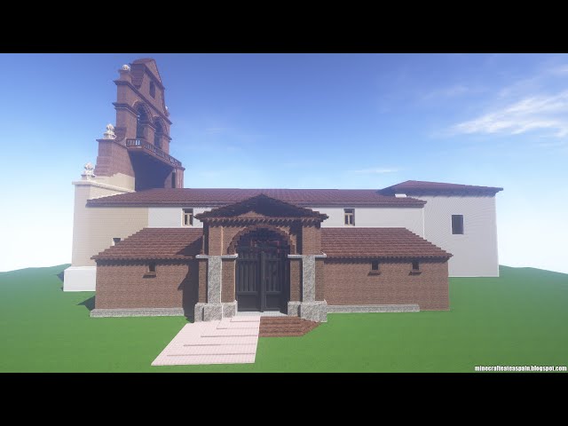 Church of Valdavida, León, Spain in Minecraft Minecraft Map