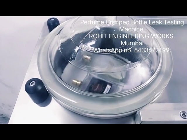 Crimp Bottle Leak Testing Machine Manufacturer from Mumbai
