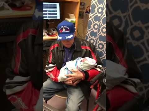 Great-grandad tears up at the name of this newborn | Humankind #Shorts