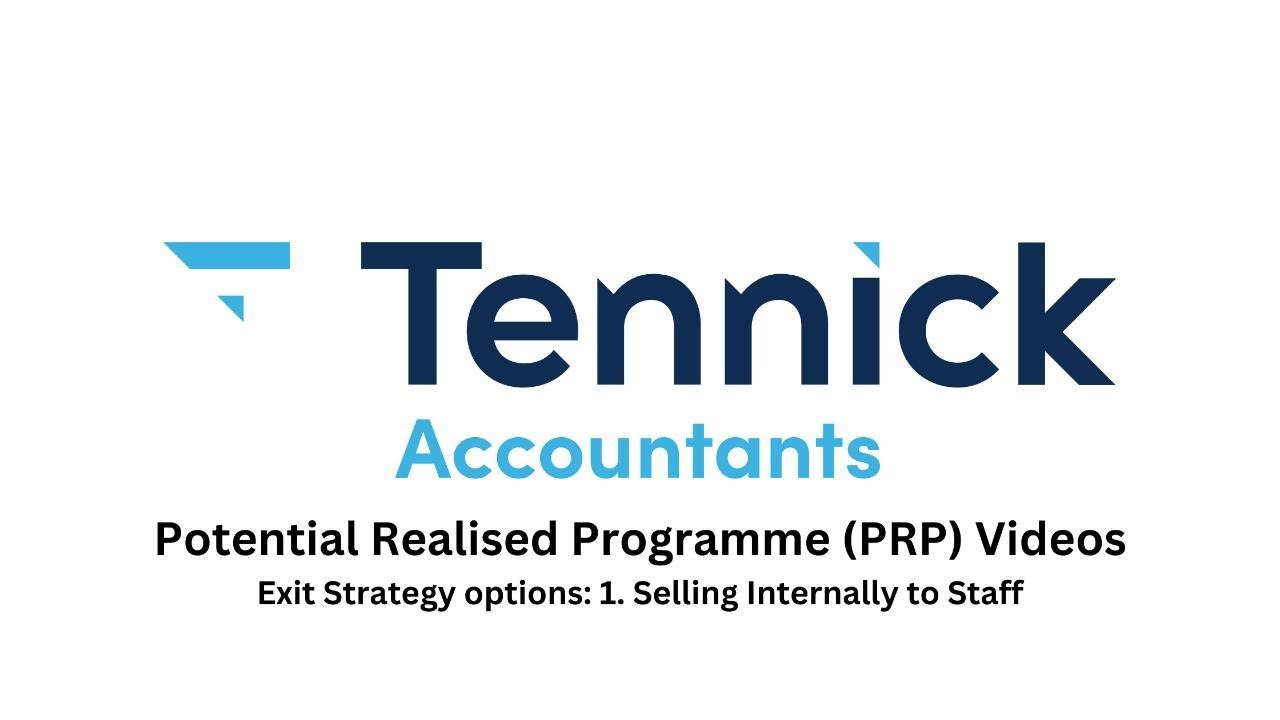 Potential Realised Programme (PRP) - Exit Strategy Options- 1. Selling internally to staff