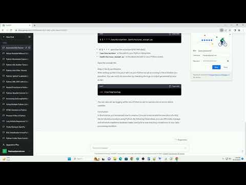 Cron job to connect to sql server and run a sproc using python