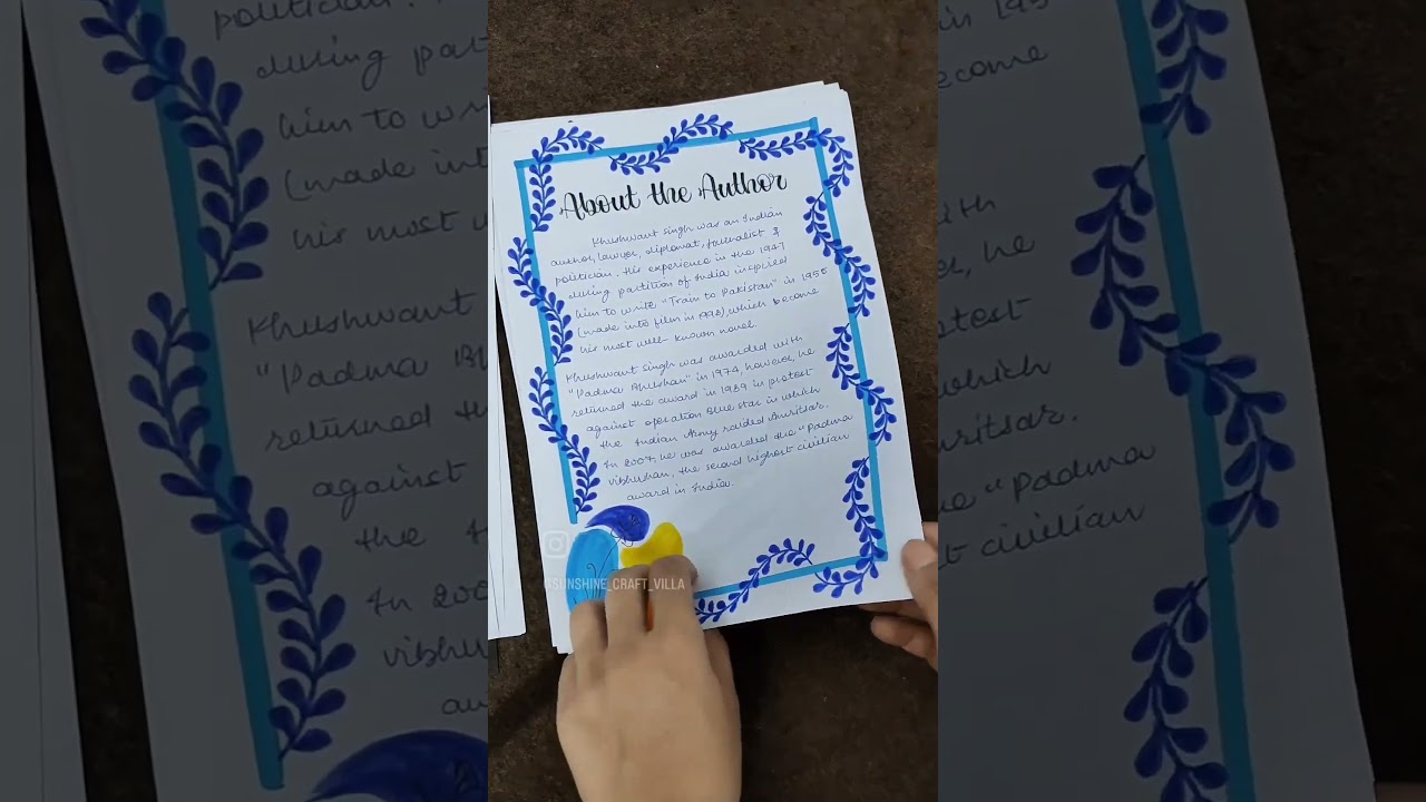 Creative Assignment about 