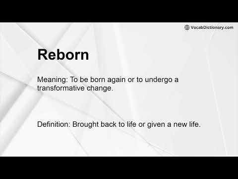 Reborn Meaning