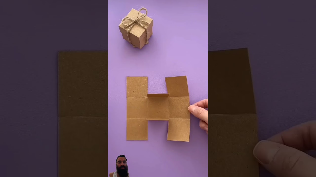 Gift 🎁🎁 Box ideas #origami #diy #craft #cube #papercraft