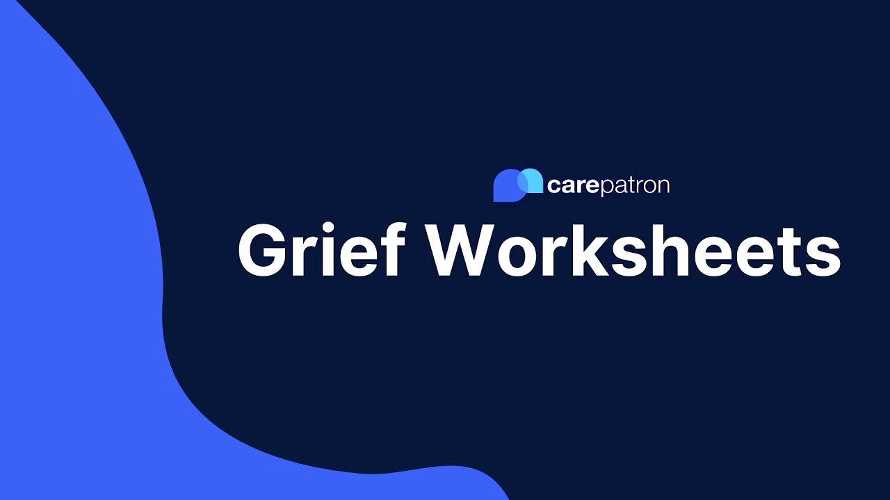 Grief Worksheets