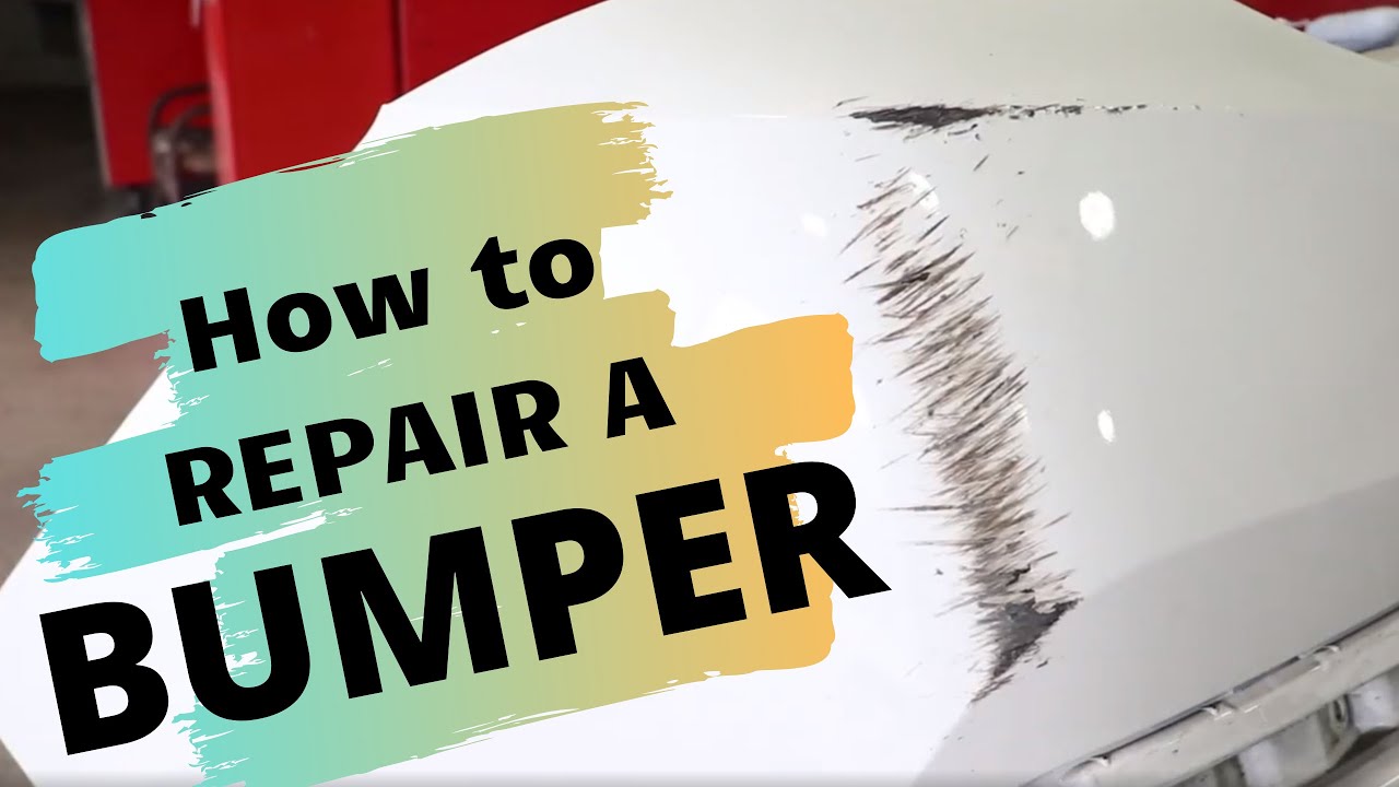 HOW TO DO A BUMPER REPAIR!! with UPOL 7061 Flexible Filler.