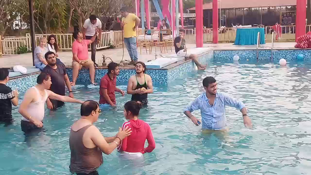 Pre #wedding #pool party.. At  #chokardhani# Nagpur!